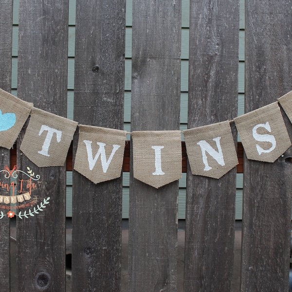 Twins Banner - Etsy
