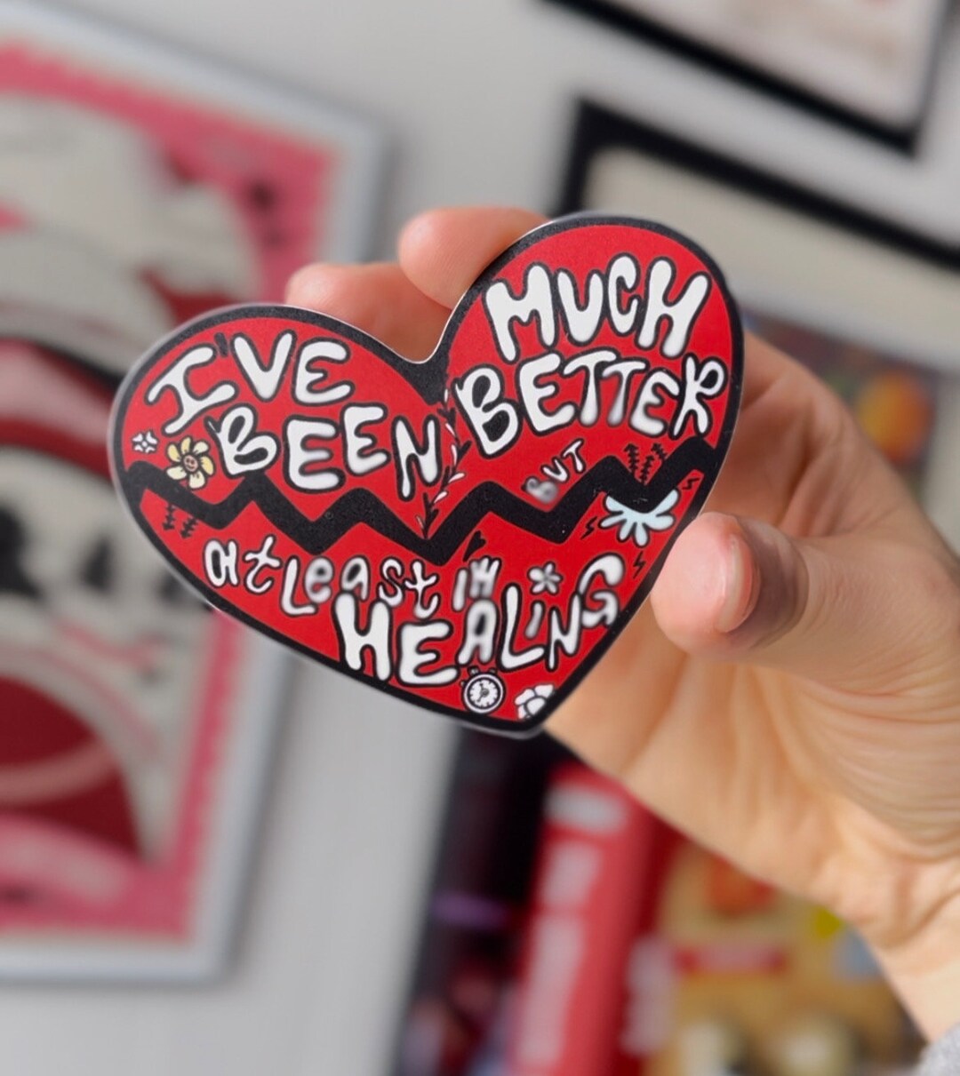 Knuckle Puck Sticker: "i've Been Much Better but at Least I'm Healing ...