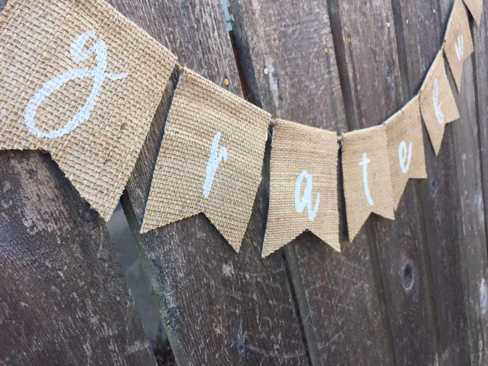 Grateful Banner Fall Banner Thankful Fall Decor Autumn - Etsy