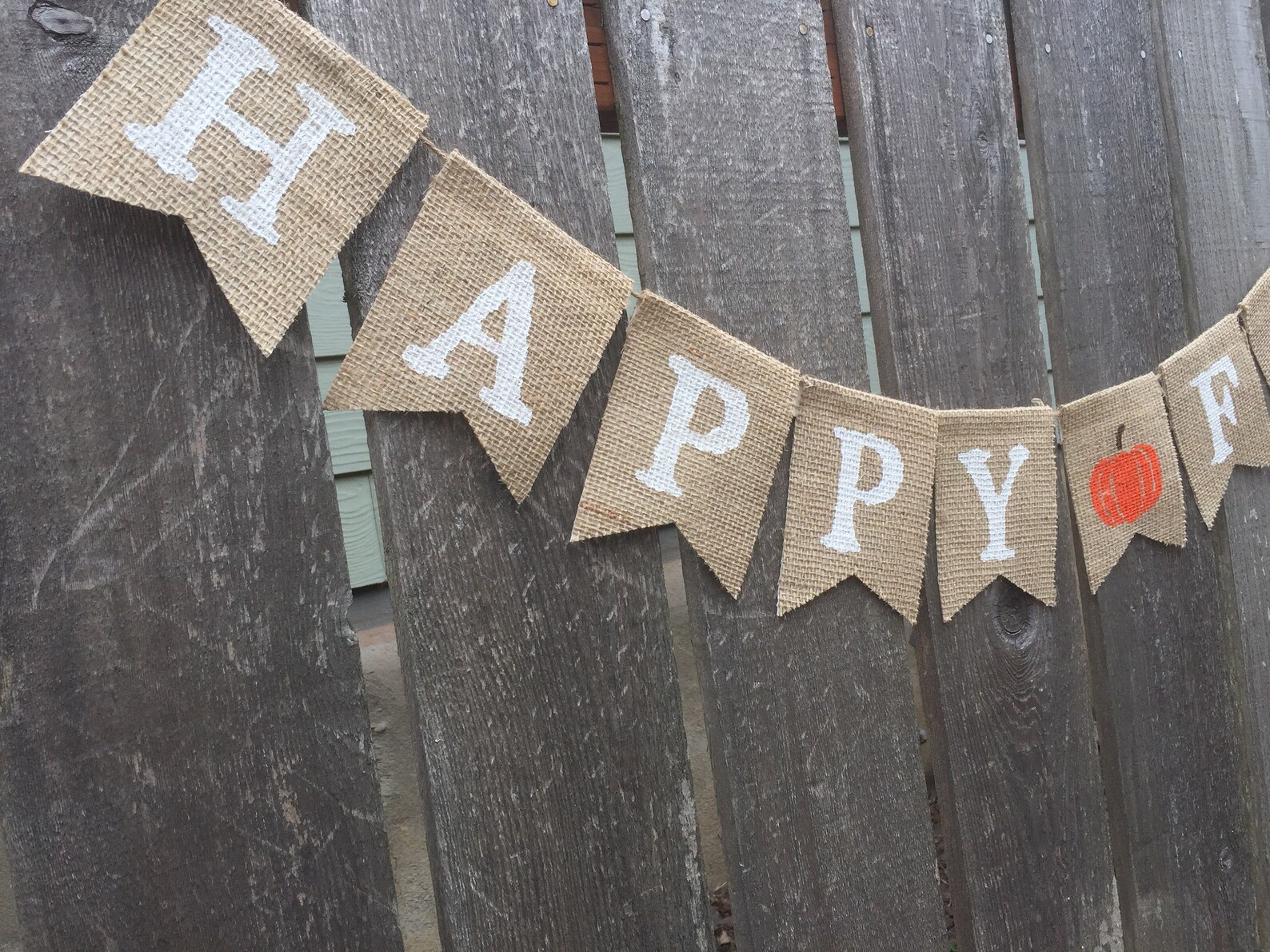 Happy Fall Banner Fall Decor Autumn Garland Thanksgiving - Etsy