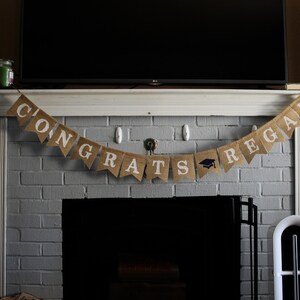 Congratulations Graduation Banner, Congrats Grad, Party Bunting, Custom ...