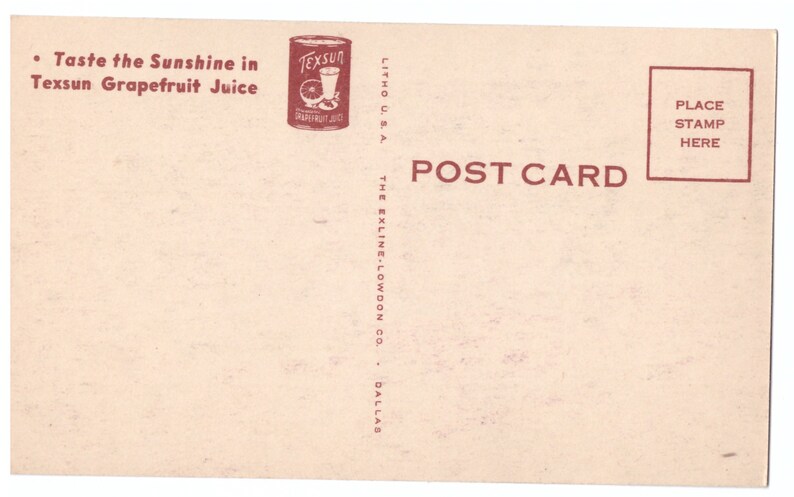 Texas Postcard Texsun Citrus Exchange Processing Plant, Weslaco Unused ...