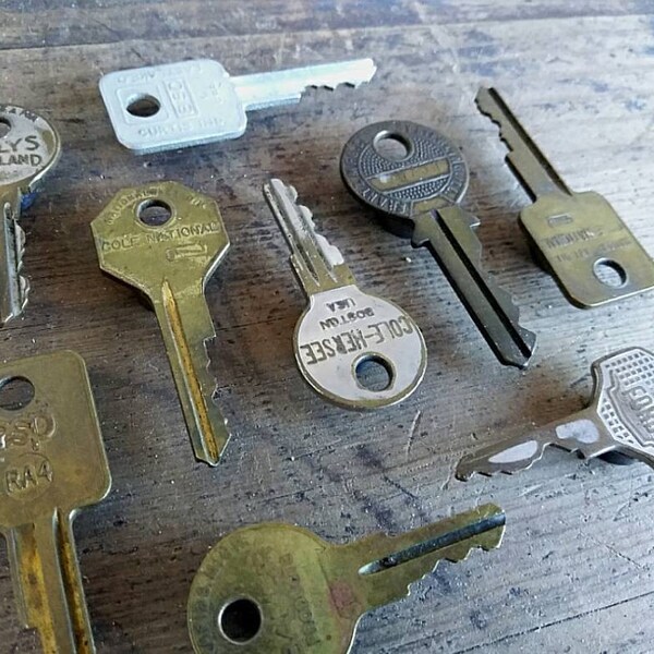 Upcycled Key - Etsy