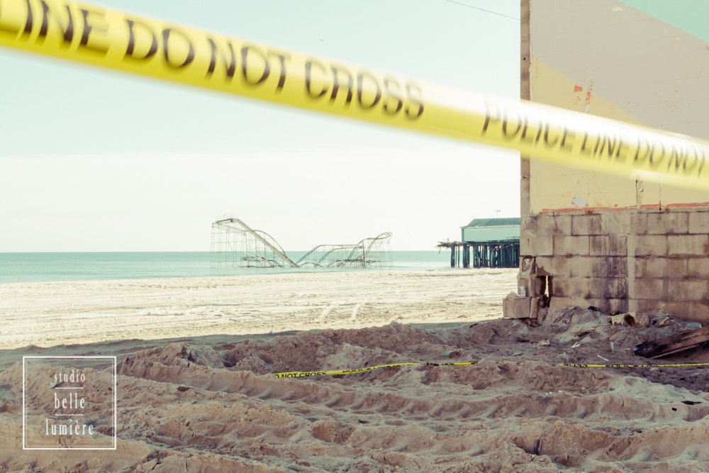 Seaside Heights After Hurricane Sandy, Superstorm - Jet Star Roller ...