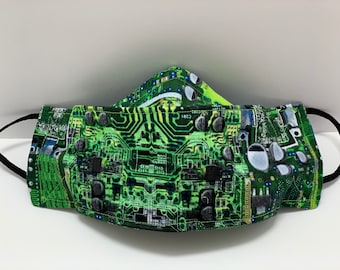 Circuit Board Mask - Etsy
