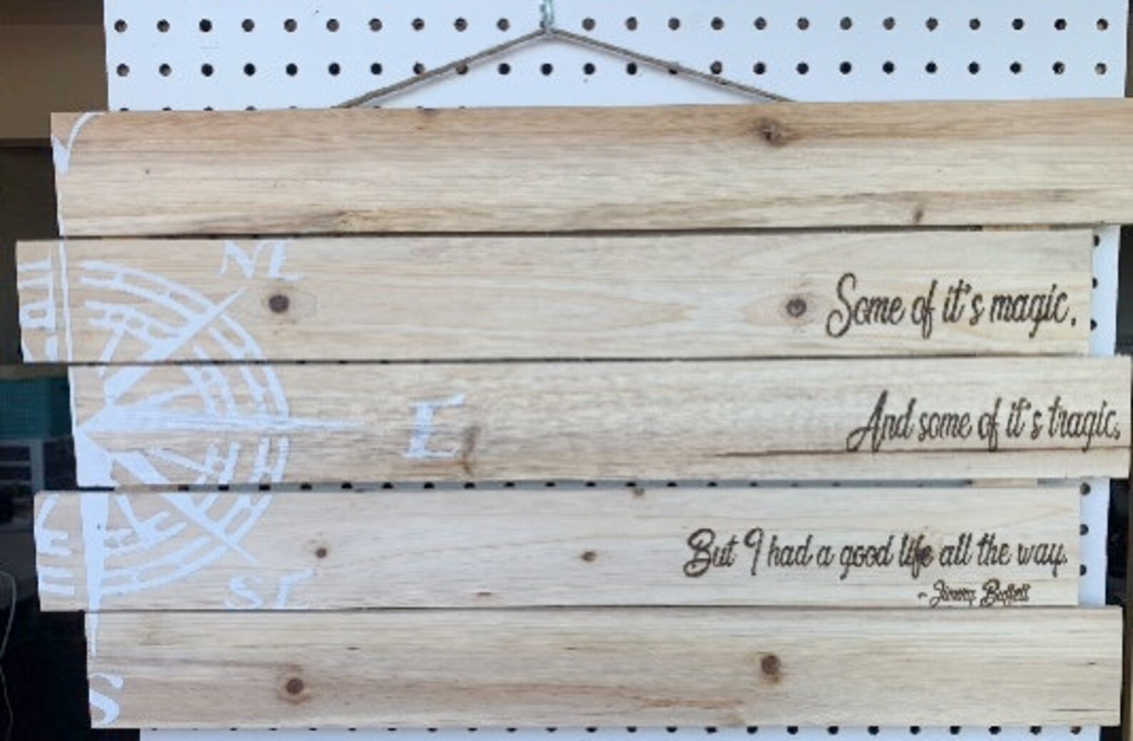 Nautical Jimmy Buffett Sign, Buffett Quote Sign - Etsy