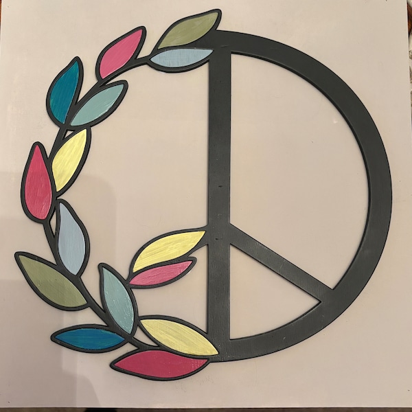 Peace Sign Decor - Etsy