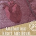 Anatomical Heart Sewing Pattern // Human Heart Applique // DIY - Etsy