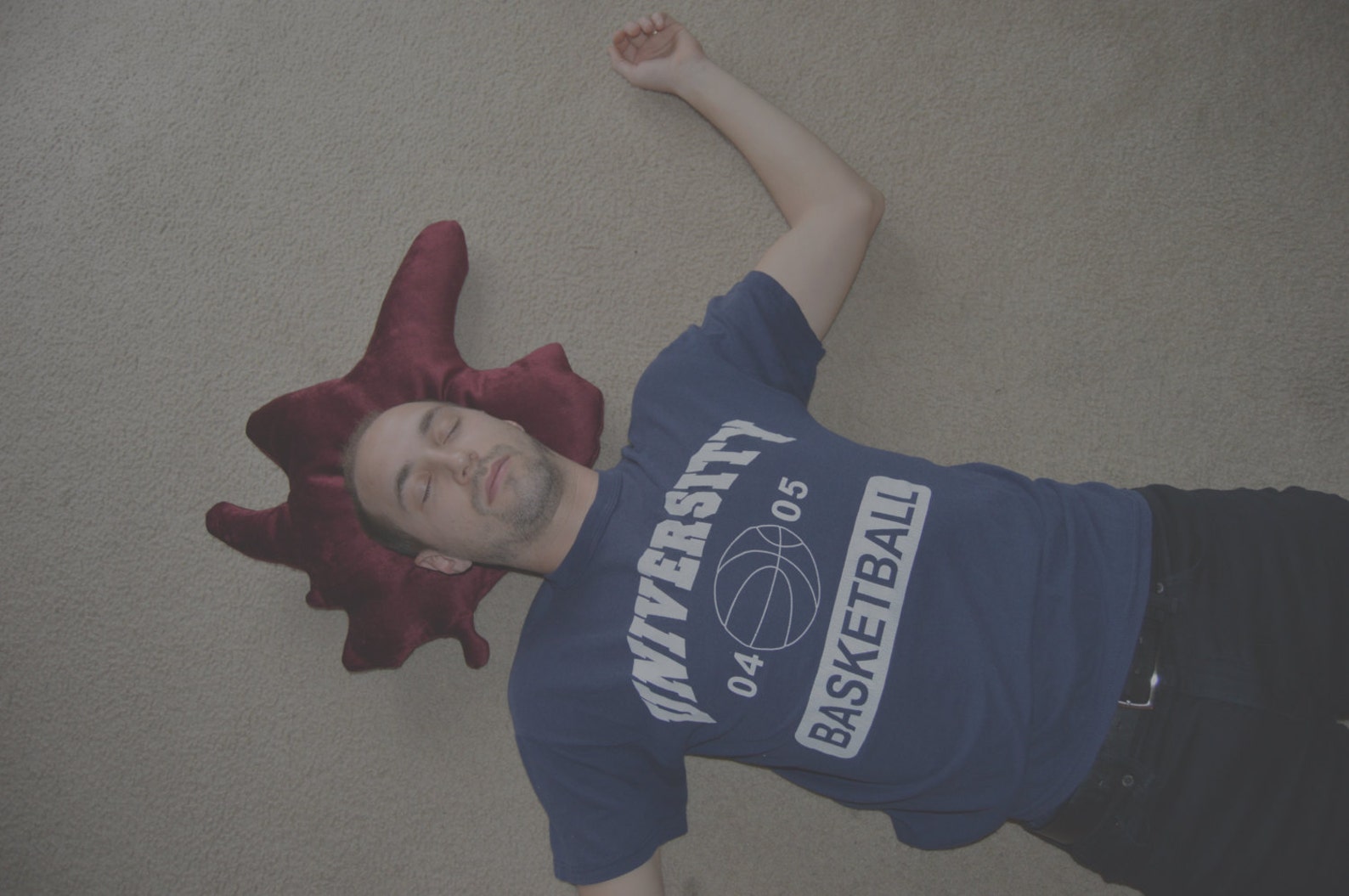 Fake Blood Pool Pillow Halloween DIY Sewing Pattern // Blood Splatter ...