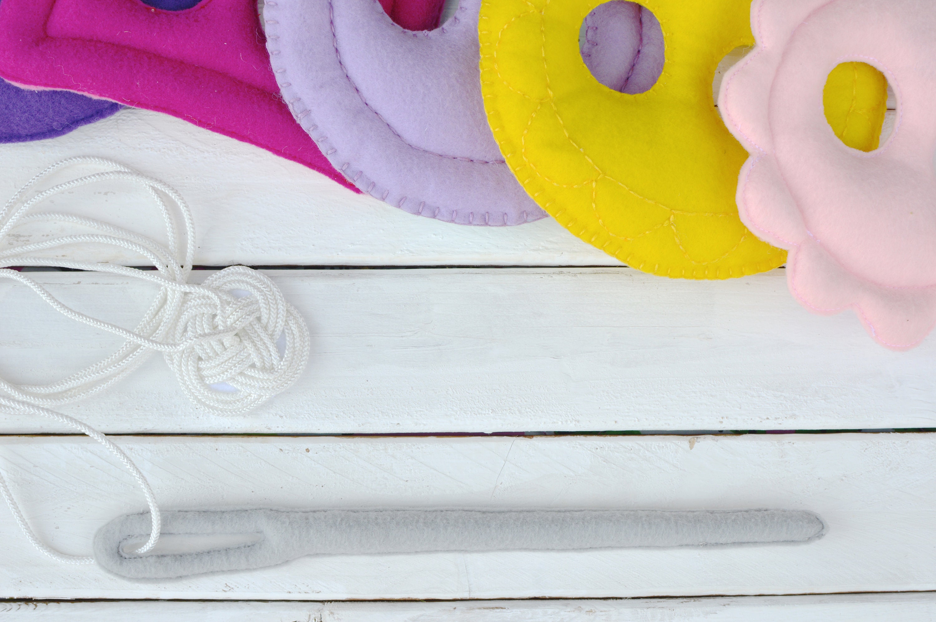 Felt Sewing Toys // Toy Needle and Thread // Toy Buttons // | Etsy