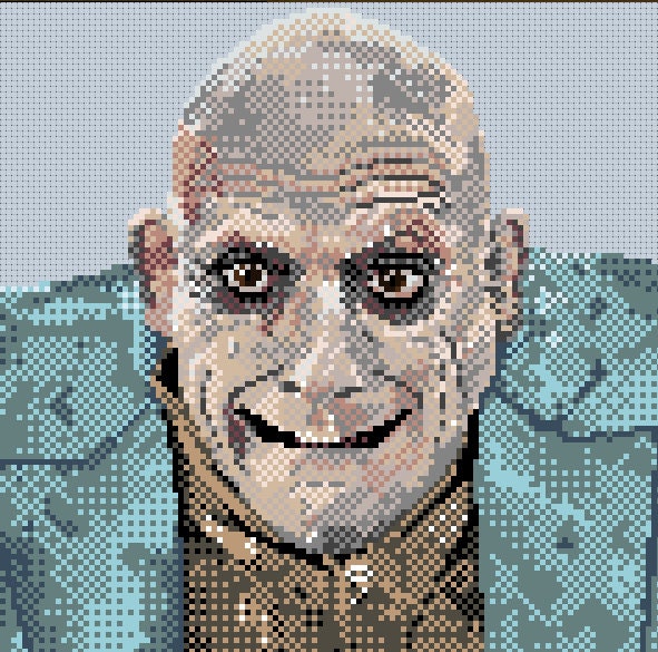 Addams Family Values 1993, Fester - Weird Thing , Pixelstitch Cross ...