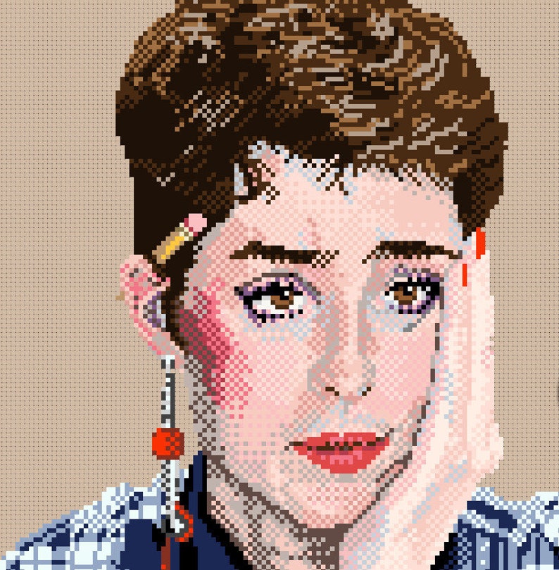 Ghostbusters 1984, Janine - Interview , Pixelstitch Cross Stitch PDF ...