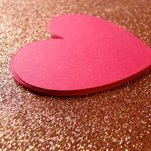 Heart Die Cut Bulk, Cut Out Hearts, Card Stock Hearts, Paper Hearts ...