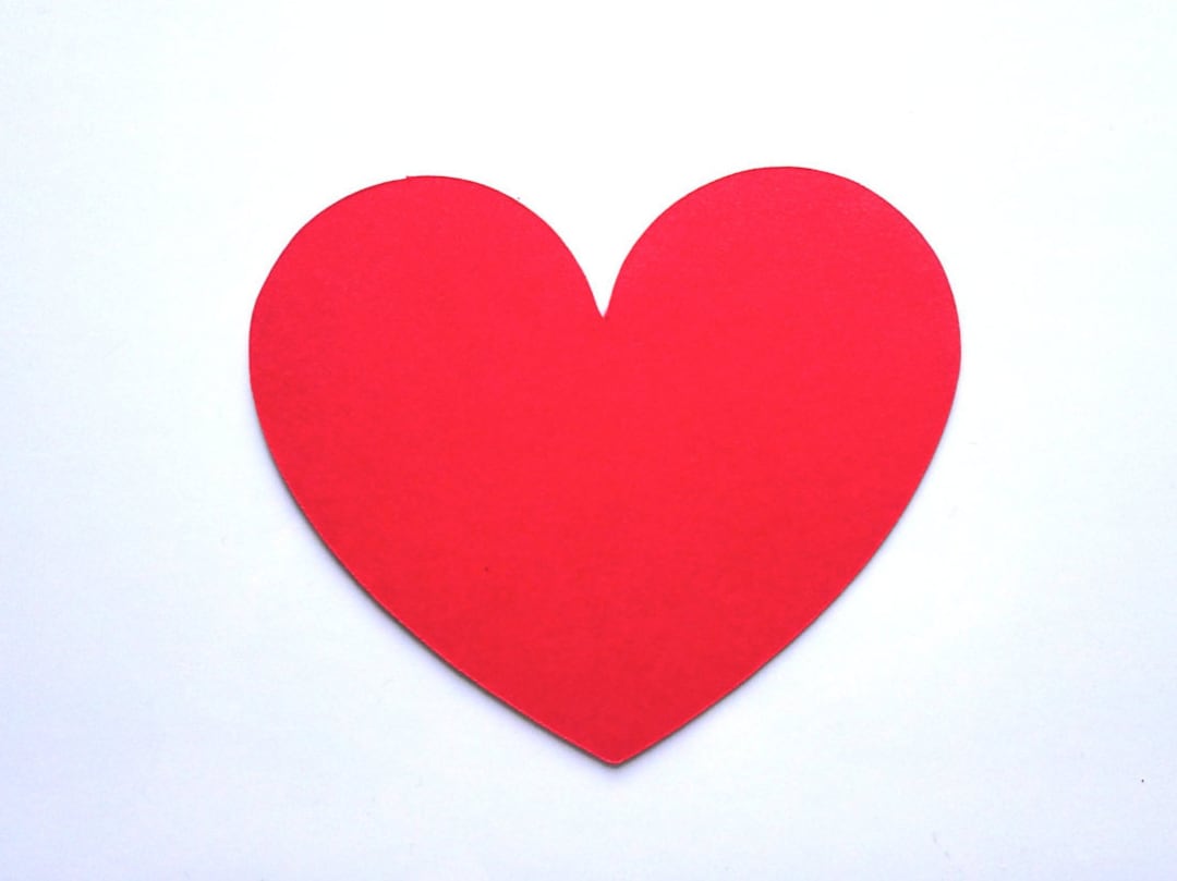 Heart Die Cut Bulk, Cut Out Hearts, Card Stock Hearts, Paper Hearts ...