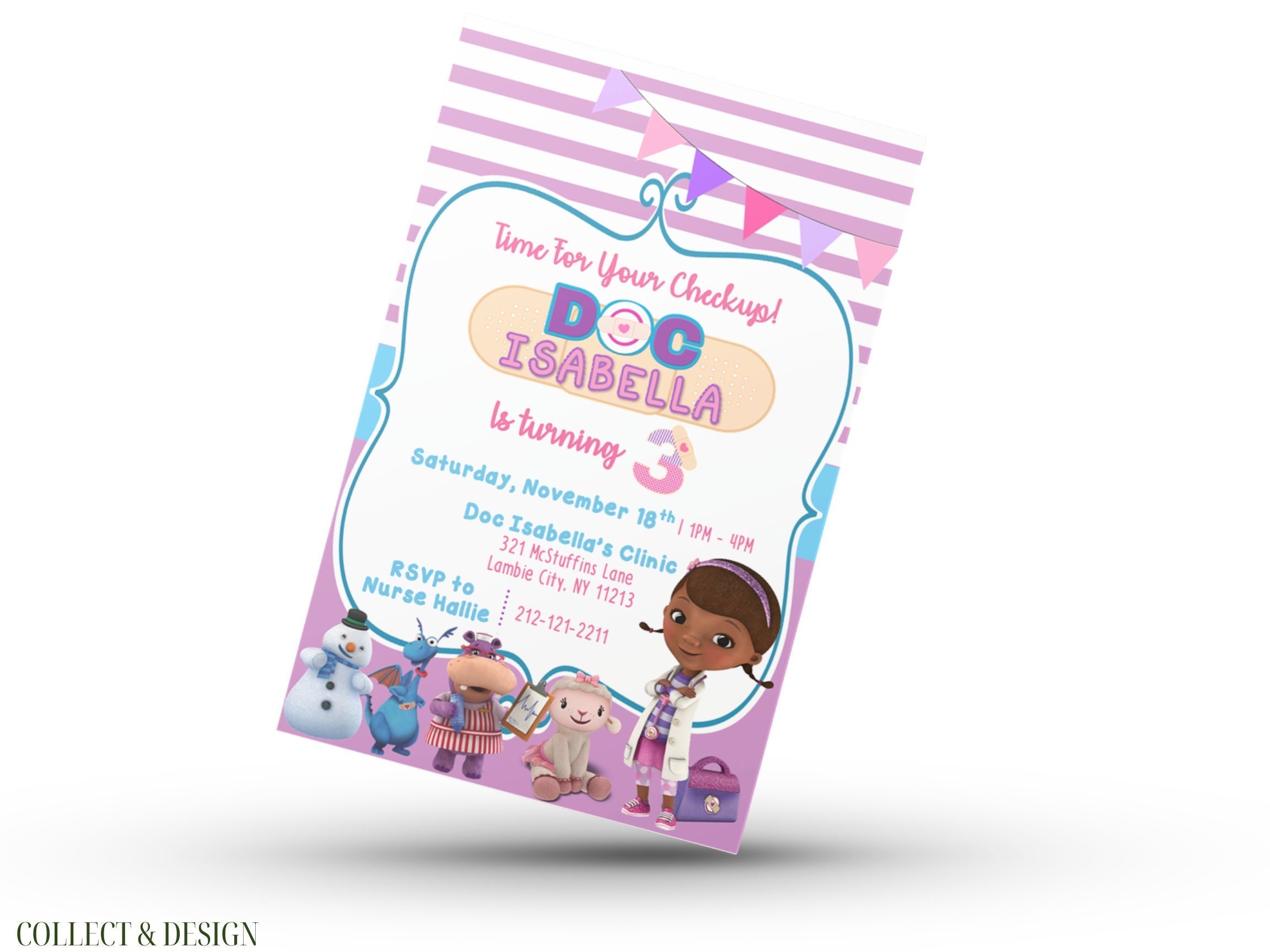 Doc Mcstuffins Invitations Printable