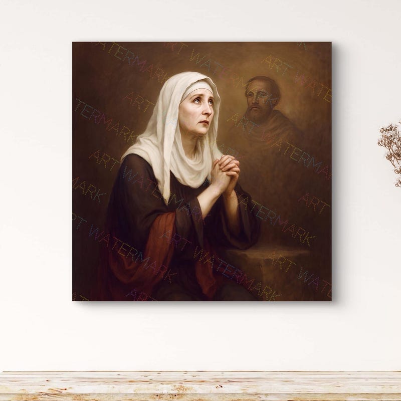 St Augustine Monica Art - Etsy