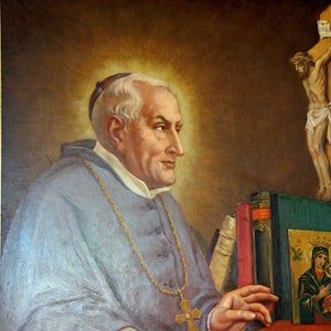 St. Alphonsus Liguori Canvas Art, Redemptorist Father, Wall Decor ...