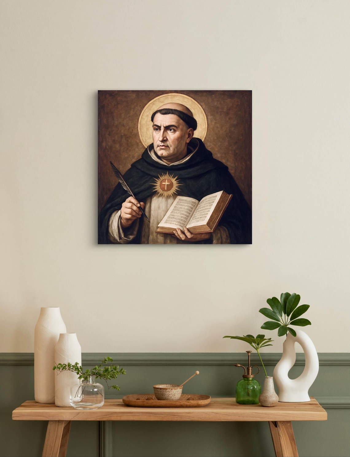 St. Thomas Aquinas | Philosopher & Theologian | Catholic Gift | Saint ...