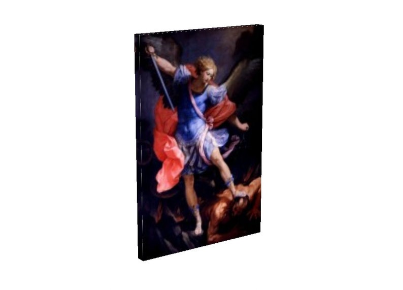 St. Michael the Archangel Catholic Wall Art Catholic Wall - Etsy