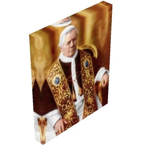 St. Pius X Canvas Art Print: Catholic Wall Decor - Etsy