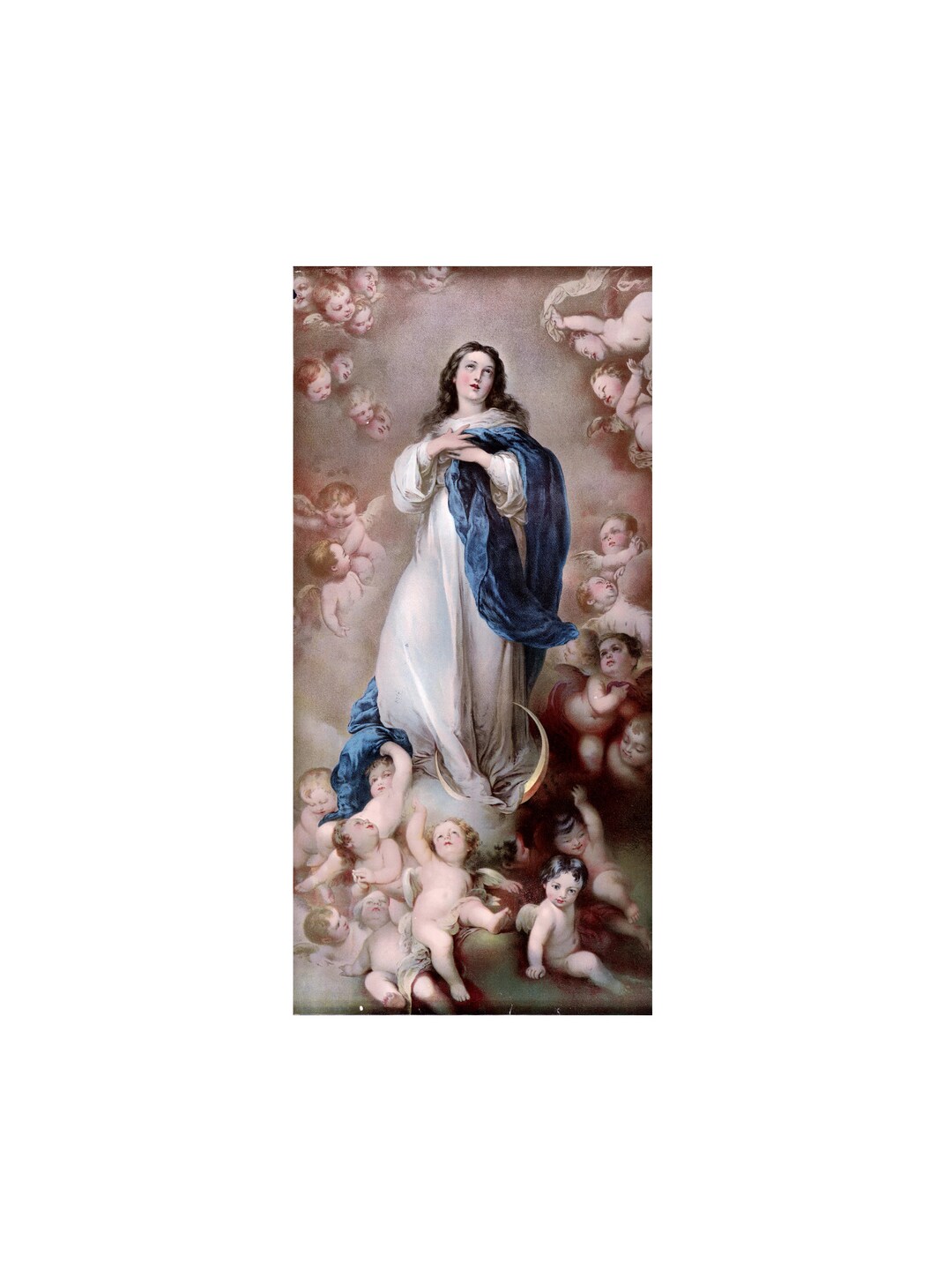 The Immaculate Conception Mother Of Jesus Art Catholic Wall Decor