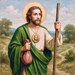 St. Jude Thaddeus Canvas Art | Apostle | Catholic Gift | Saint Picture ...