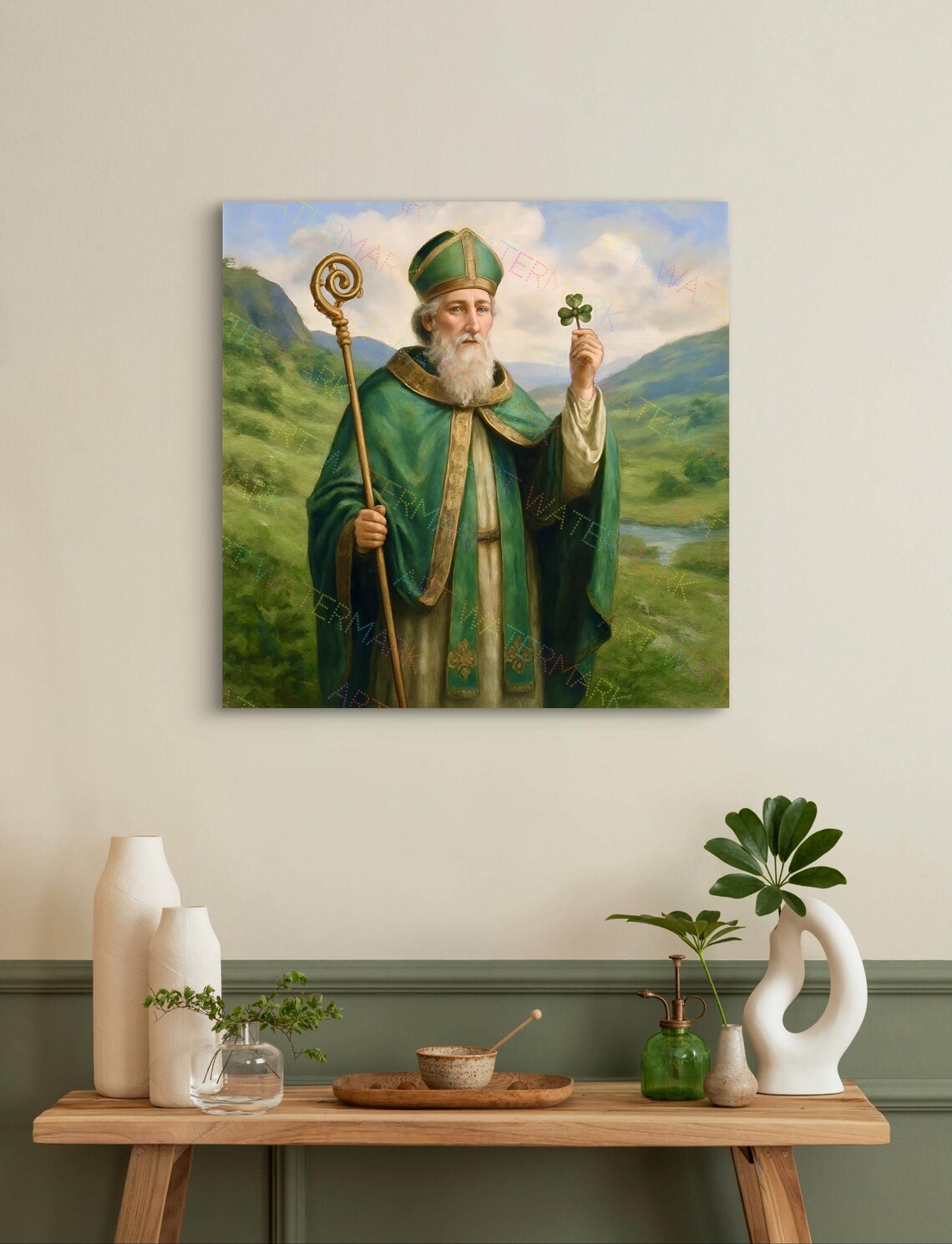 St Patrick of Ireland Canvas Art | Saints Pictures Prints | Wall Art ...