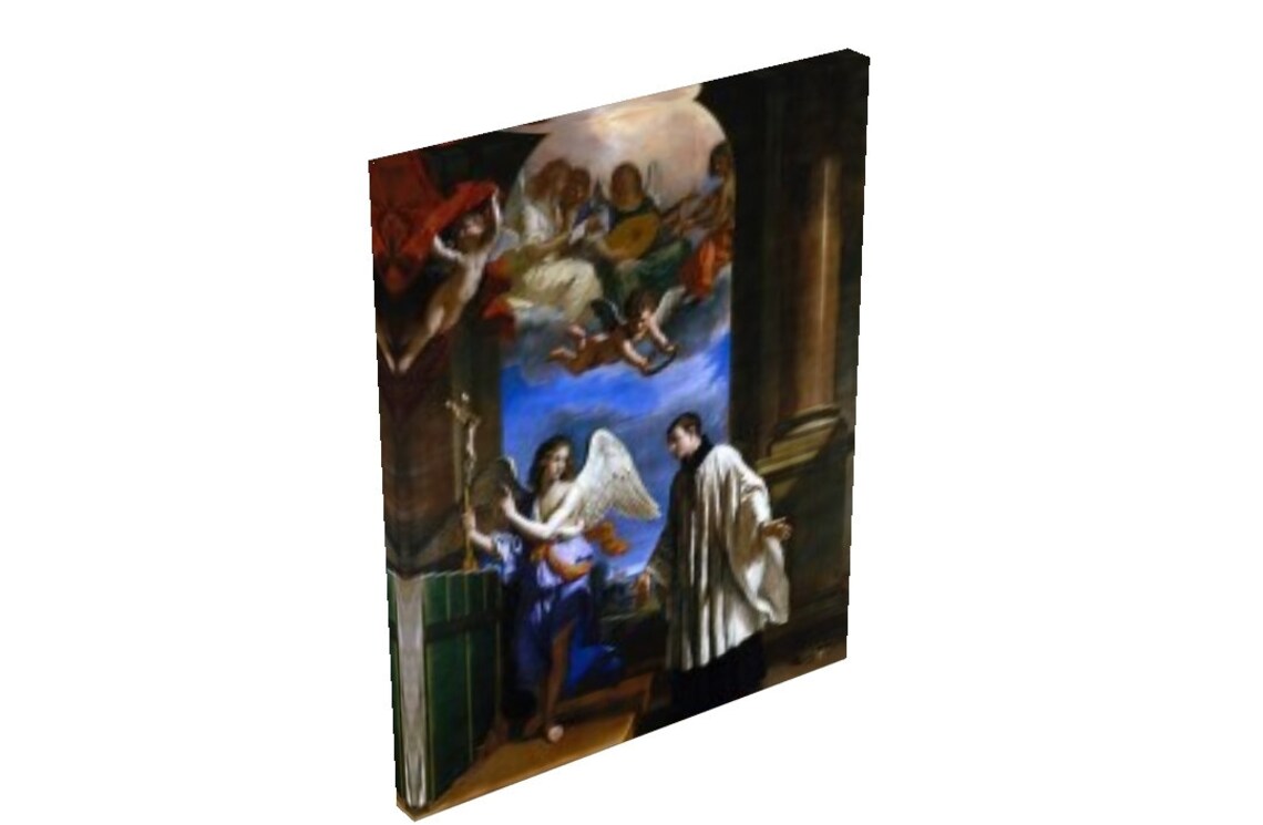 St. Aloysius Gonzaga Canvas Art Saint Gifts Catholic Fine - Etsy