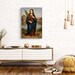 St. Philomena Canvas Wall Art – Catholic Saint Print – Wonderworker ...