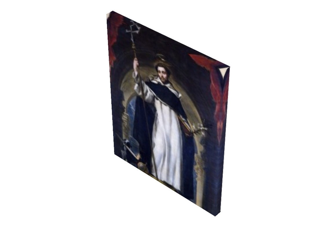 Saint Dominic Canvas Wall Art Catholic Gifts Patron Saints | Etsy