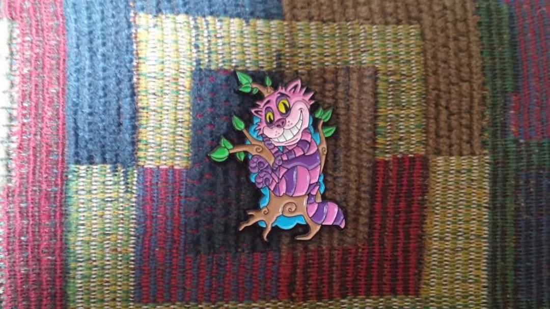 Cheshire Cat Alice in Wonderland Inspired Enamel Lapel Hat Pin - Etsy