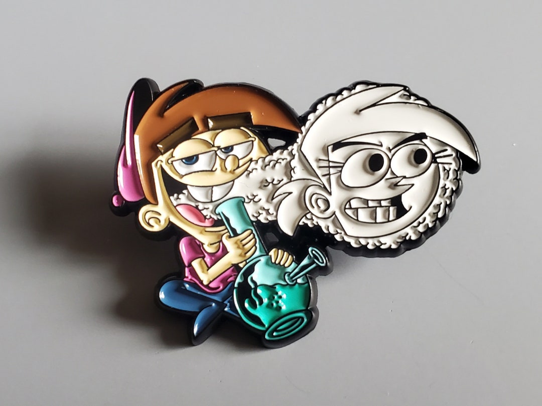 10 Pack of Timmy Cartoon Metal Enamel Lapel Hat Pins Wholesale Pin Lot ...