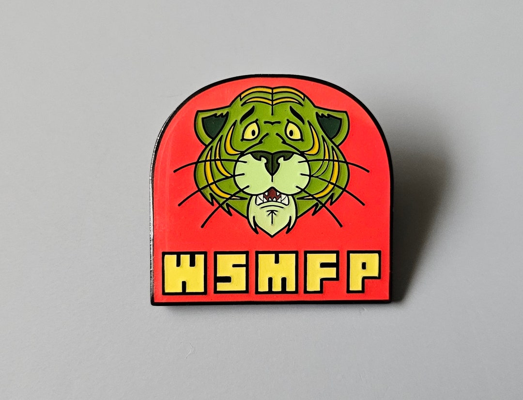 10 Pack of WSMFP Tiger Southern Rock Jam Band Metal Enamel Lapel Hat ...