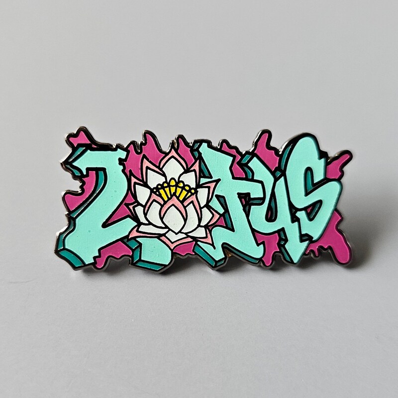 Graffiti Enamel Pin - Etsy