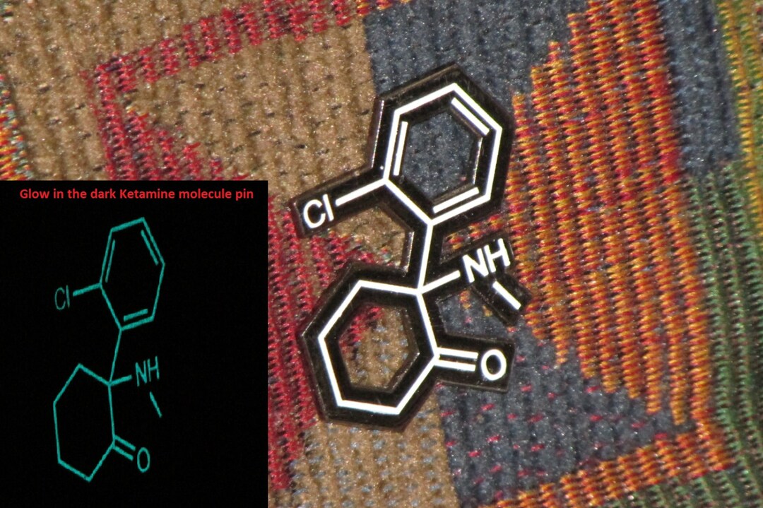 10 Pack Special K Ketamine Glow in the Dark Molecule Enamel - Etsy