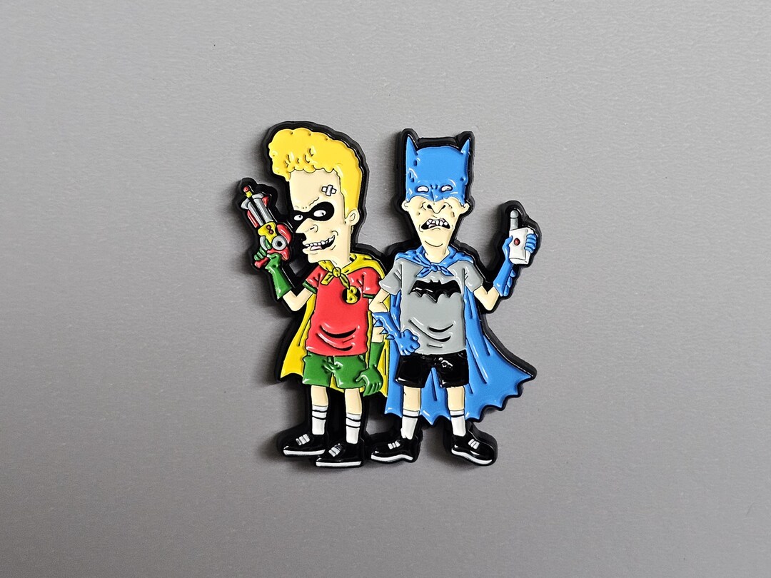 10 Pack of 90's Cartoon Superhero Super Hero Enamel Lapel Hat Pin Pins ...