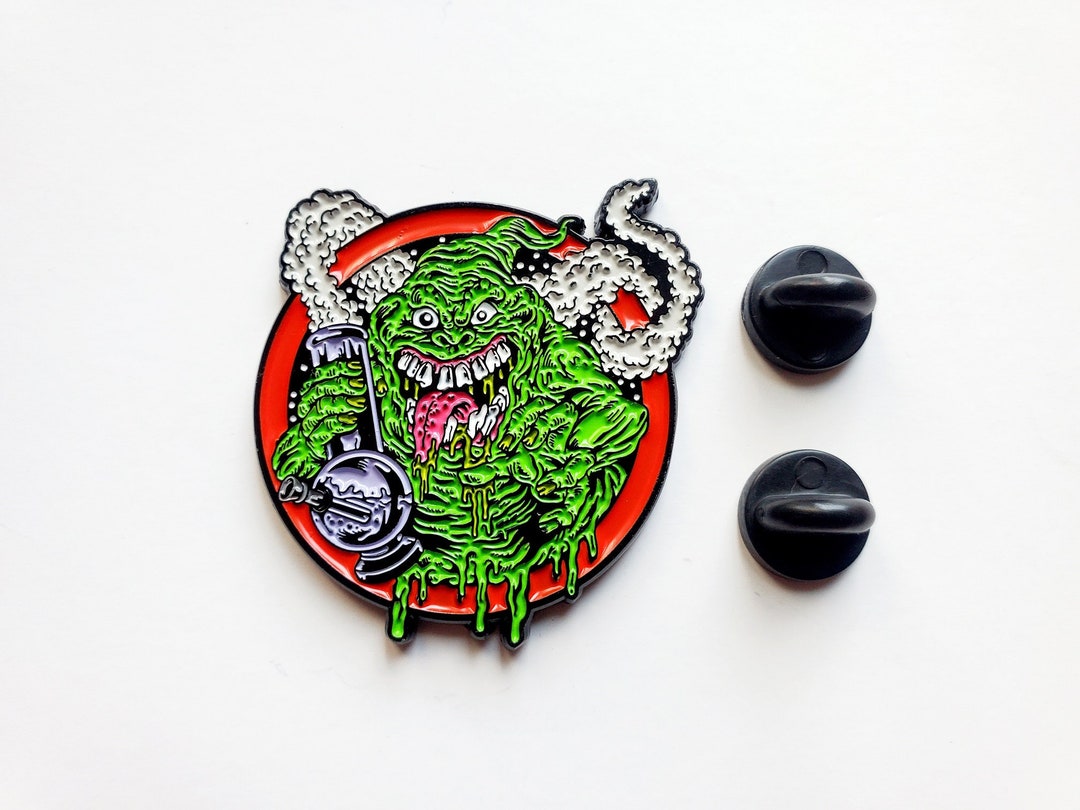 10 Pack of Green Ghost Cartoon Enamel Lapel Hat Pin Lot - Etsy