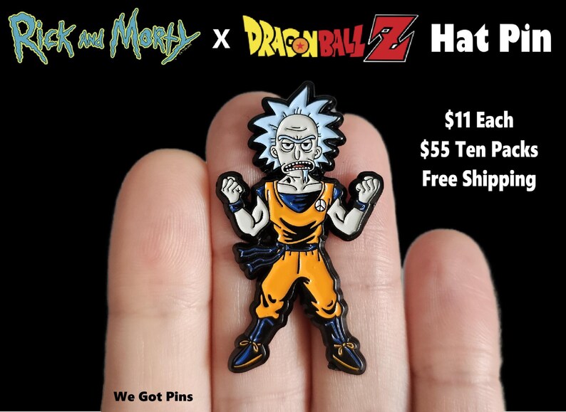 Cartoon Scientist Anime Japanimation Karate Ninja Metal Enamel Lapel ...