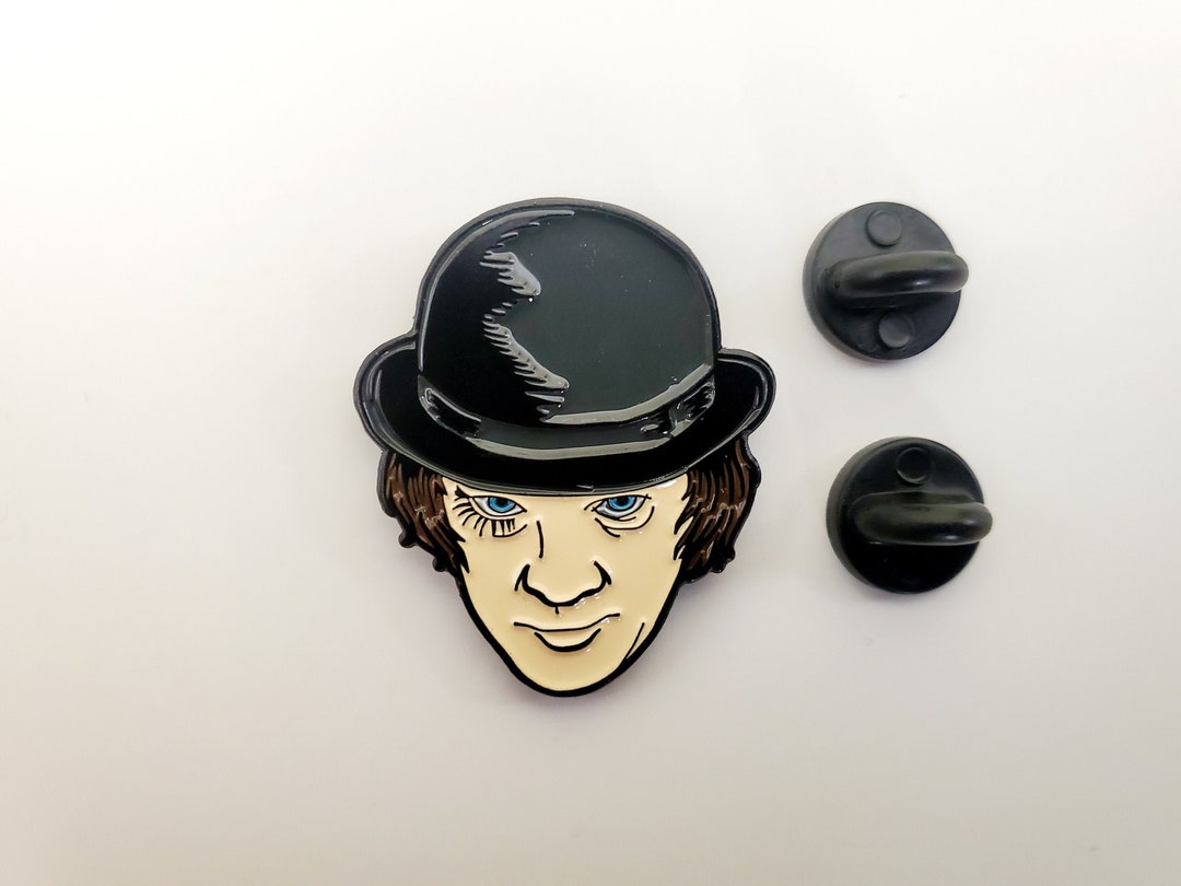 10 Pack of Clockwork Alex Droogs Dark Comedy Movie Horror Enamel Lapel ...