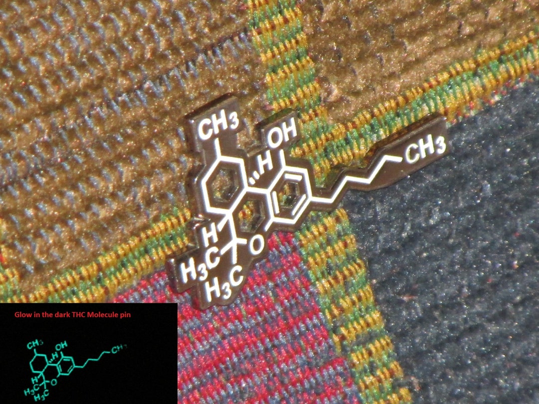 10 Pack Glow in the Dark Molecule Enamel Lapel Hat Pin Lot - Etsy