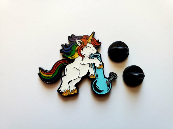 10 Pack of Rainbow Unicorn Cartoon Medical Marijuana 420 | Etsy