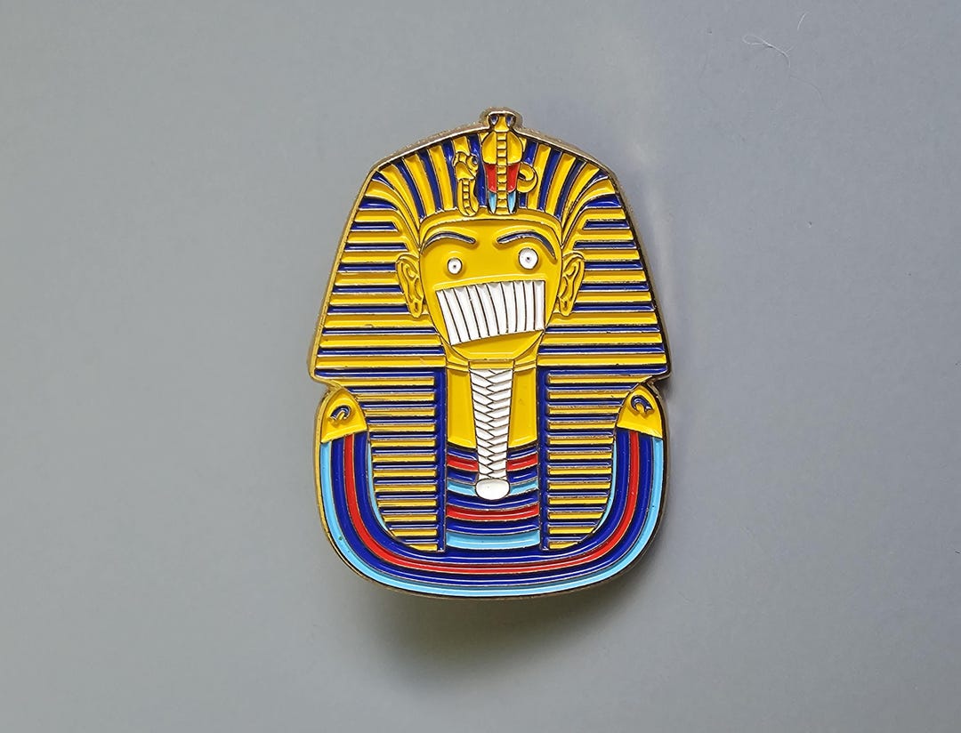 Egyptian Mummy King Tut Rock Band Concert Enamel Lapel Hat Pin - Etsy