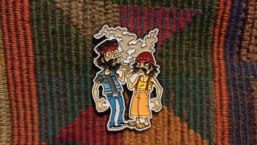 10 Pack of Cartoon Funny Retro Hippie Duo Enamel Lapel Pin Lot - Etsy
