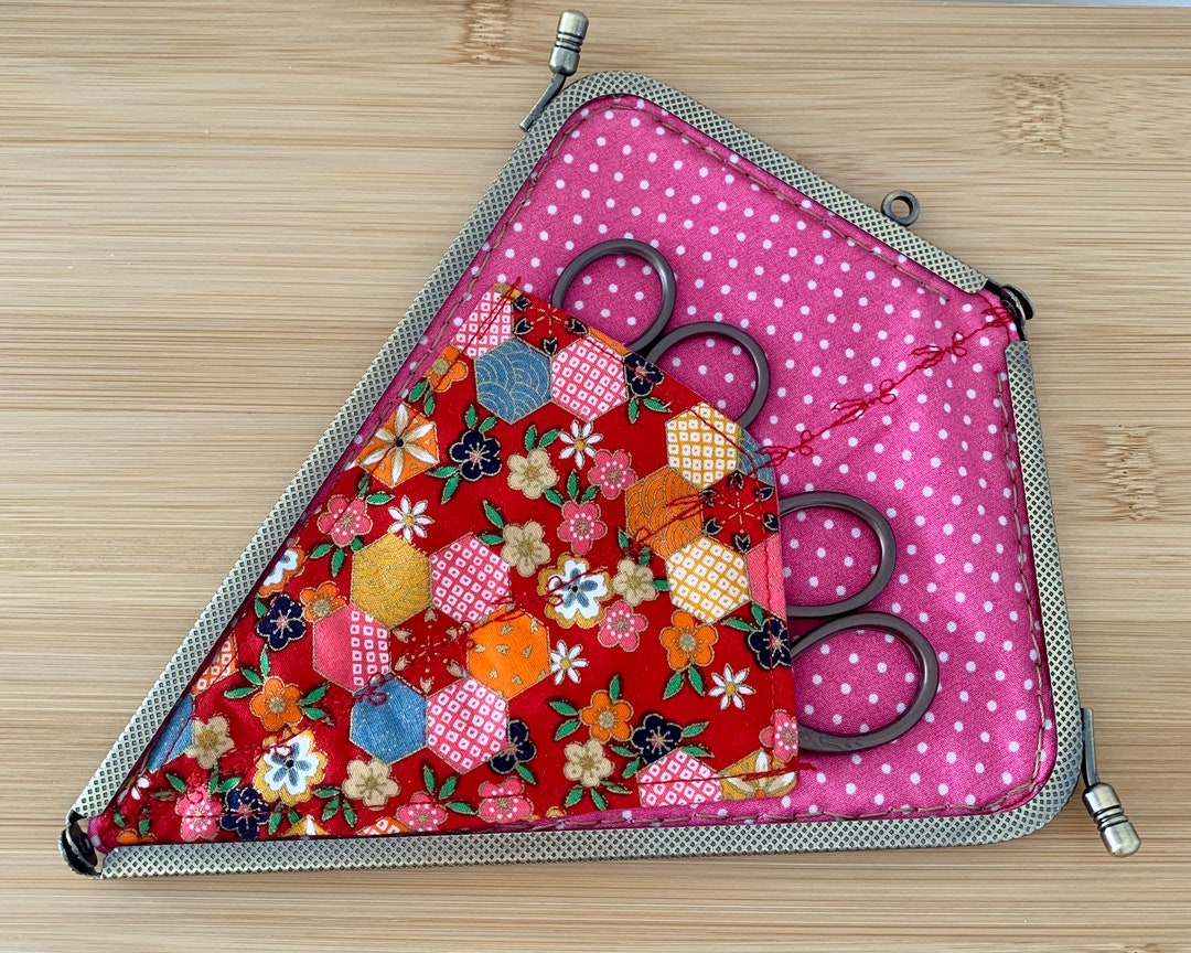 Scissors Case: Two-pocket Needlework Sewing Organizer Cross Stitch ...