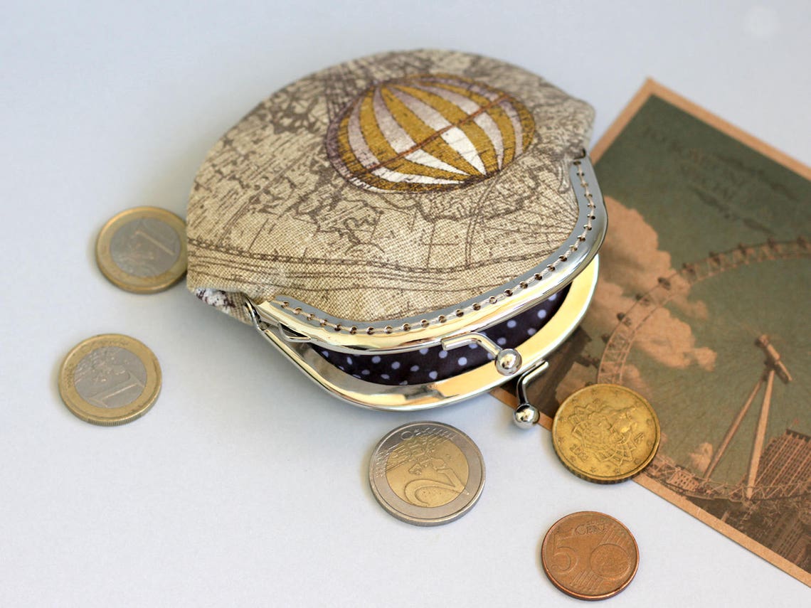 Mini Coin Purse: Cotton Thimble Sewing Storage Bag - Etsy