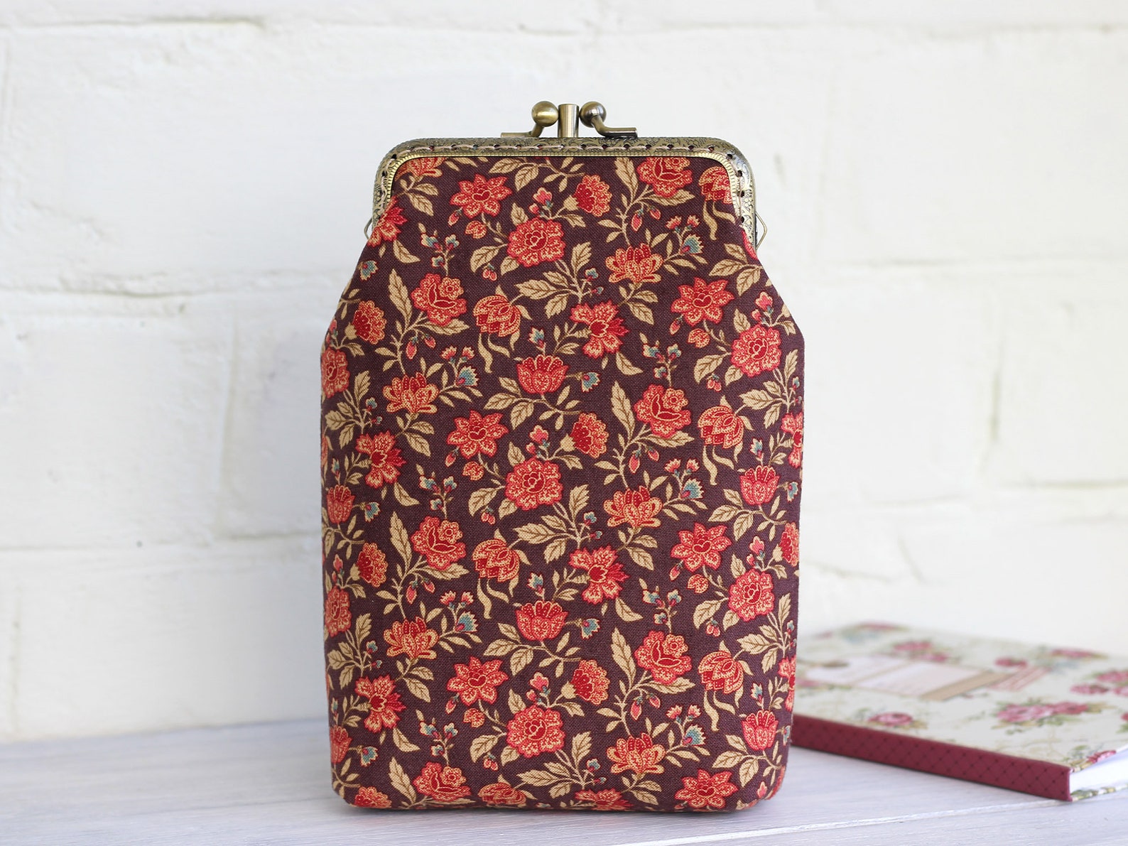 Phone Wallet Case Double Pocket Clutch - Etsy