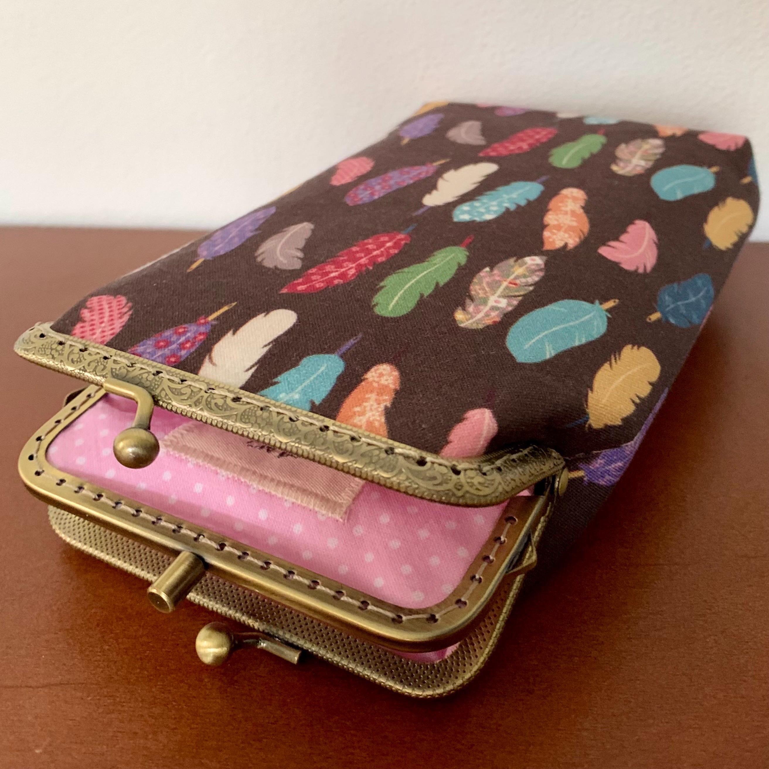 Phone Wallet Case Double Pocket Clutch - Etsy