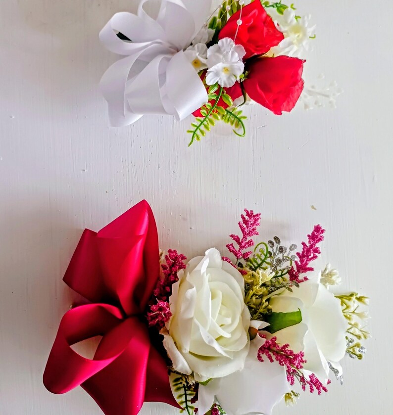 Shoulder Corsage for Wedding and Prom, Artificial Silk Flower - Etsy