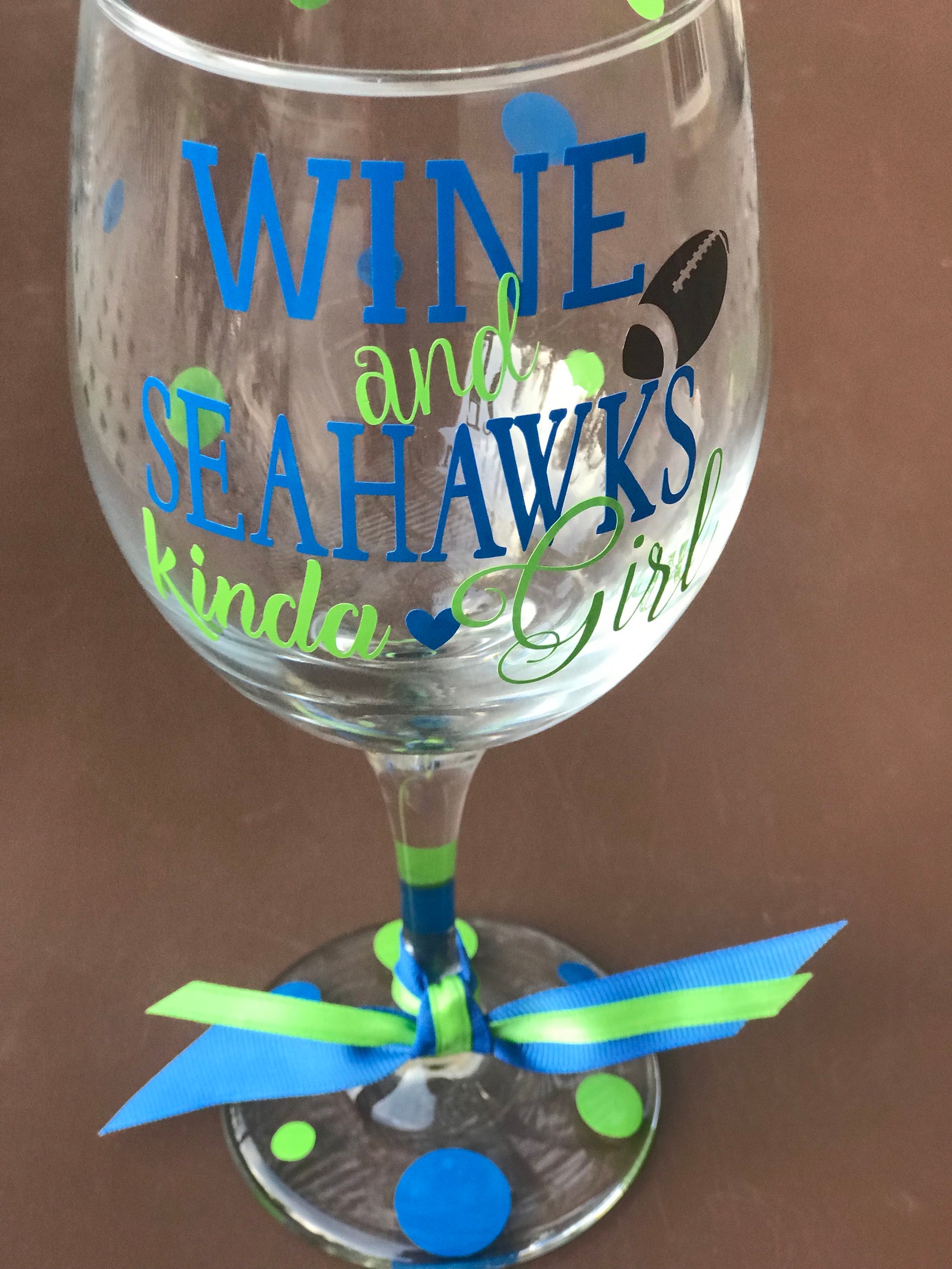 WINE and Seahawks Kinda Girl OR BEER and Seahawks Kinda - Etsy