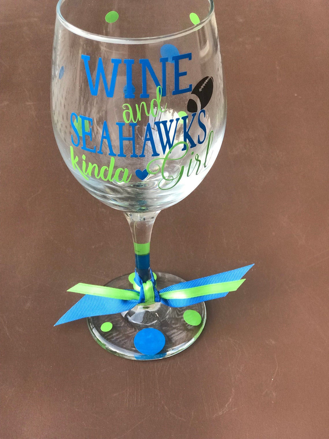 WINE and Seahawks Kinda Girl OR BEER and Seahawks Kinda - Etsy